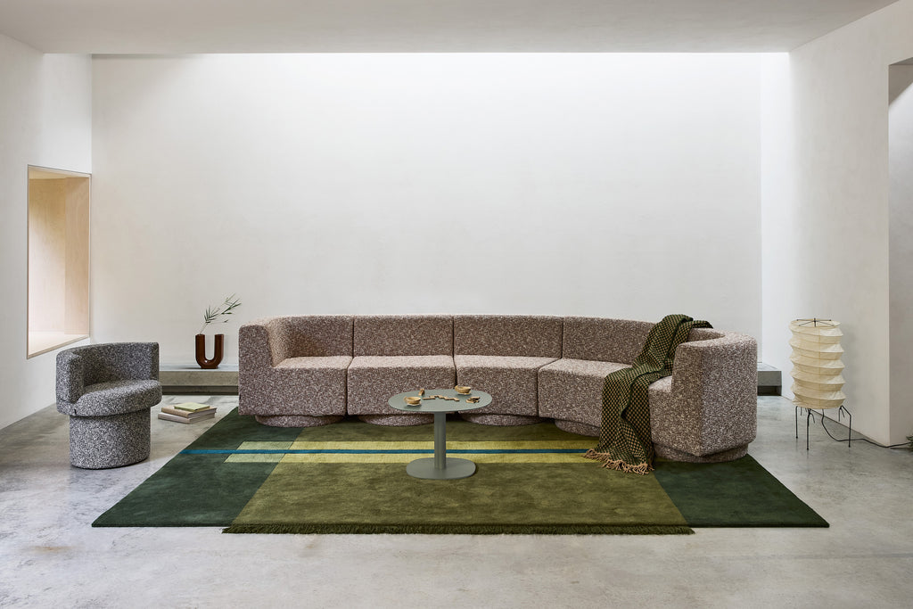 Overlay Rug - Large Rectangle Olive – DESIGN BY THEM