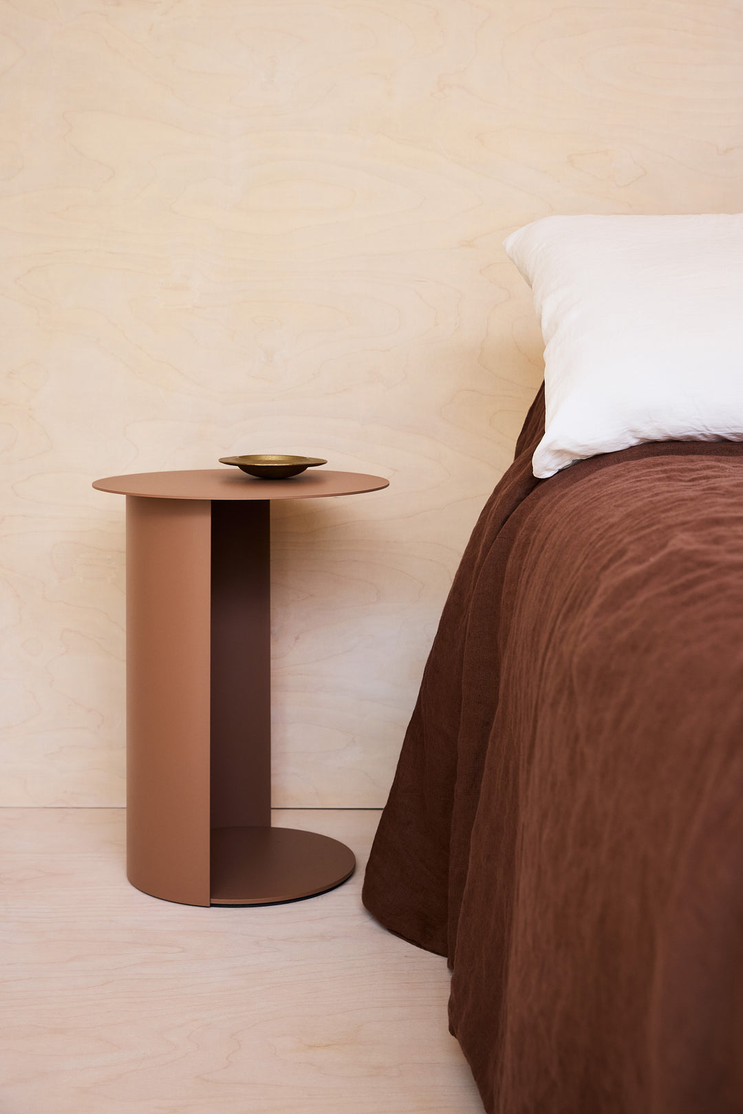 Pillar Round Side Table by Nicholas Karlovasitis & Sarah Gibson ...