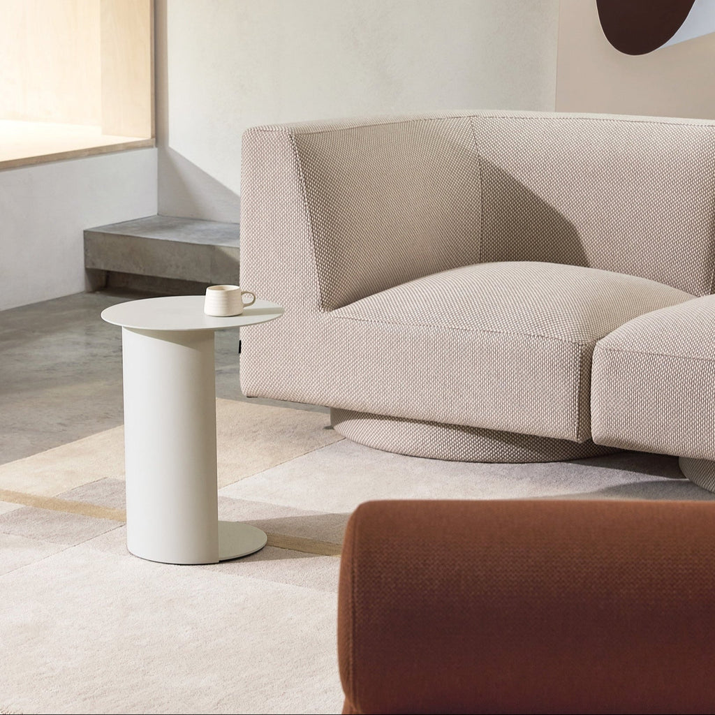 Pillar Round Side Table by Nicholas Karlovasitis & Sarah Gibson ...