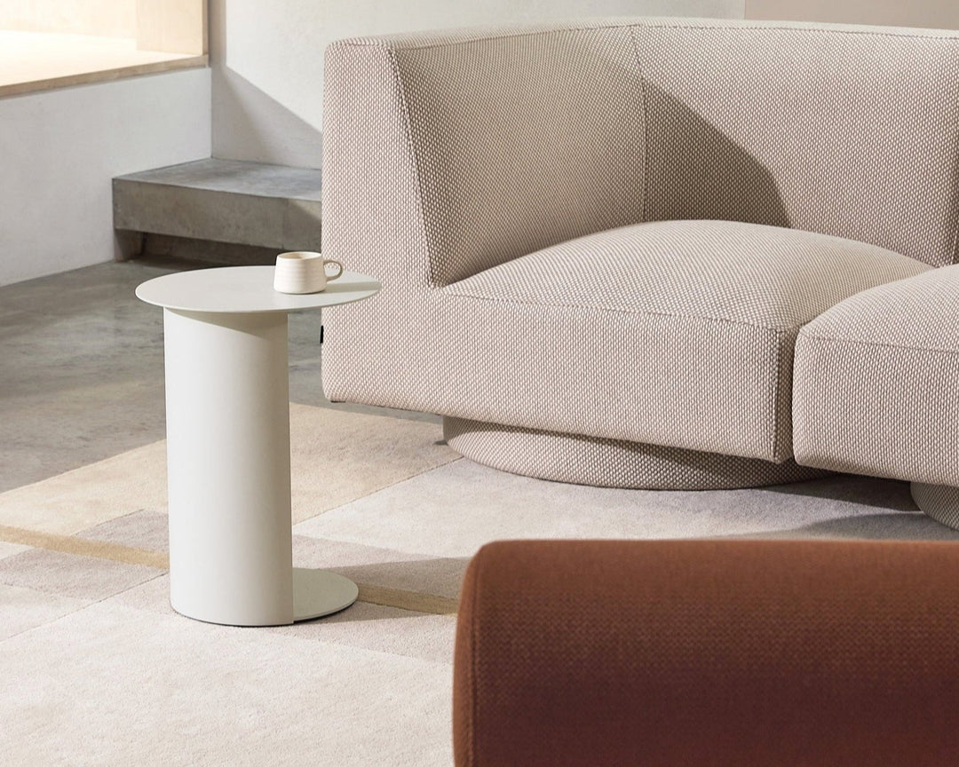 Pillar Round Side Table by Nicholas Karlovasitis & Sarah Gibson ...