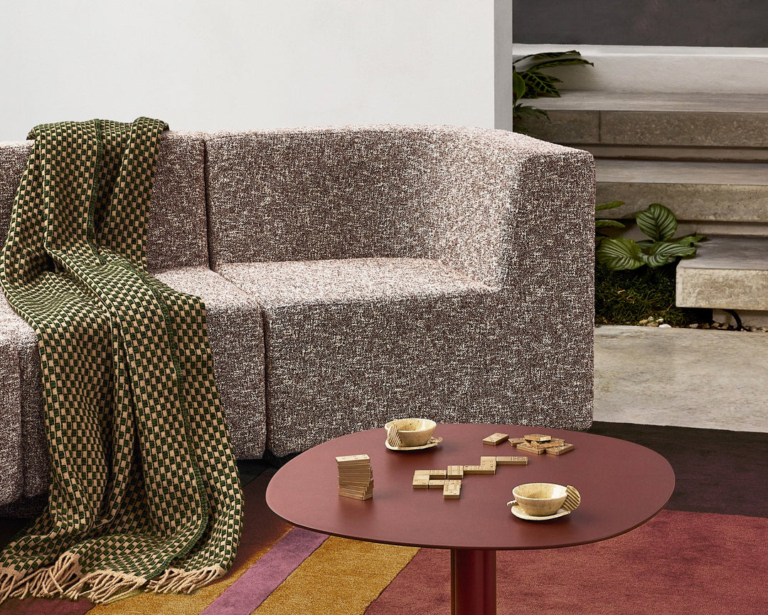 Confetti Modular Lounge Recycled Base - 4 Seater Angle Right by Gibson ...