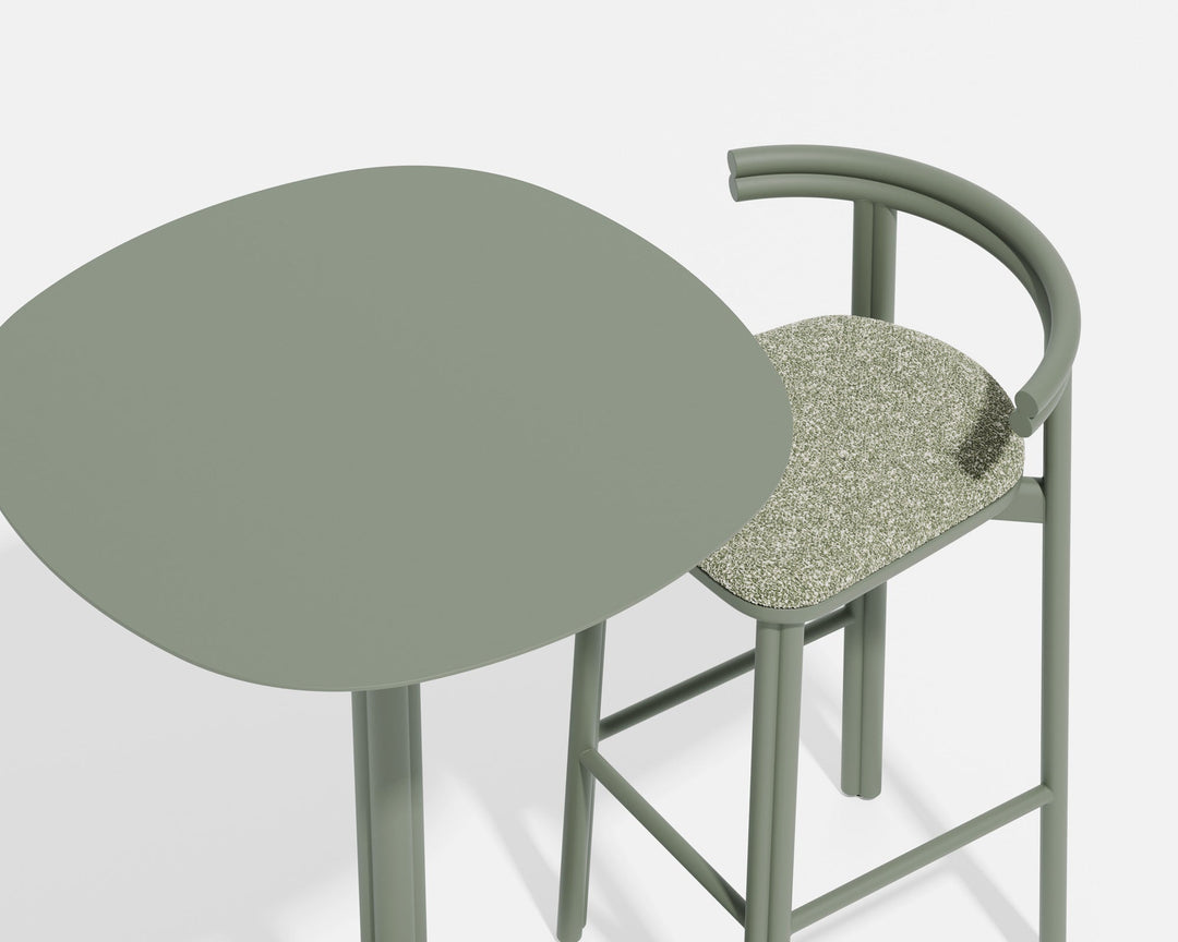 Twill Pedestal Bar Table by Gibson Karlo – DESIGN BY THEM