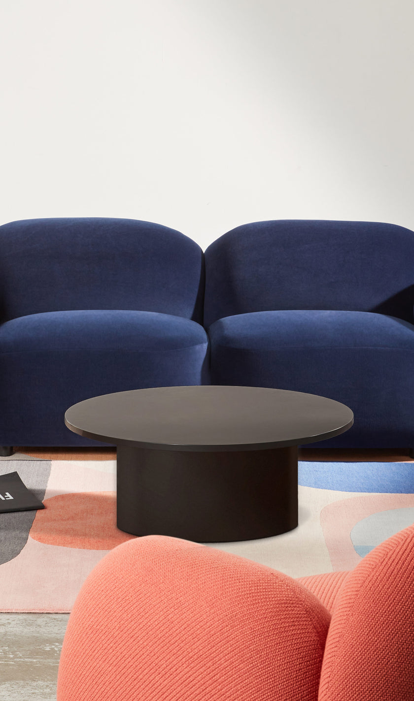 Dial Round Coffee Table - High – DESIGN BY THEM