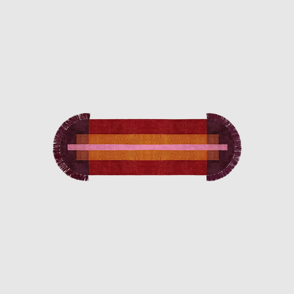 Overlay Runner - Large Burgundy – DesignByThem