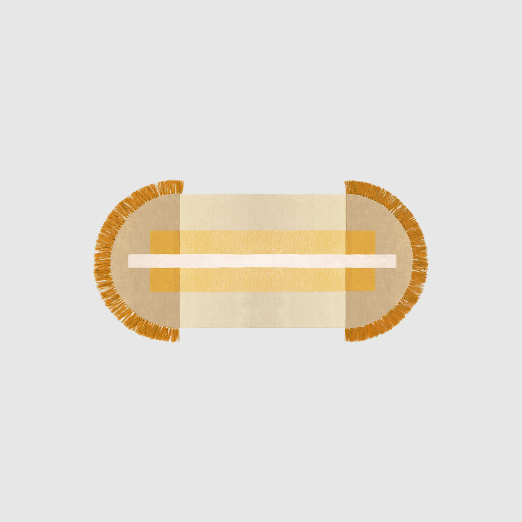 Overlay Runner - Small Mustard – DesignByThem