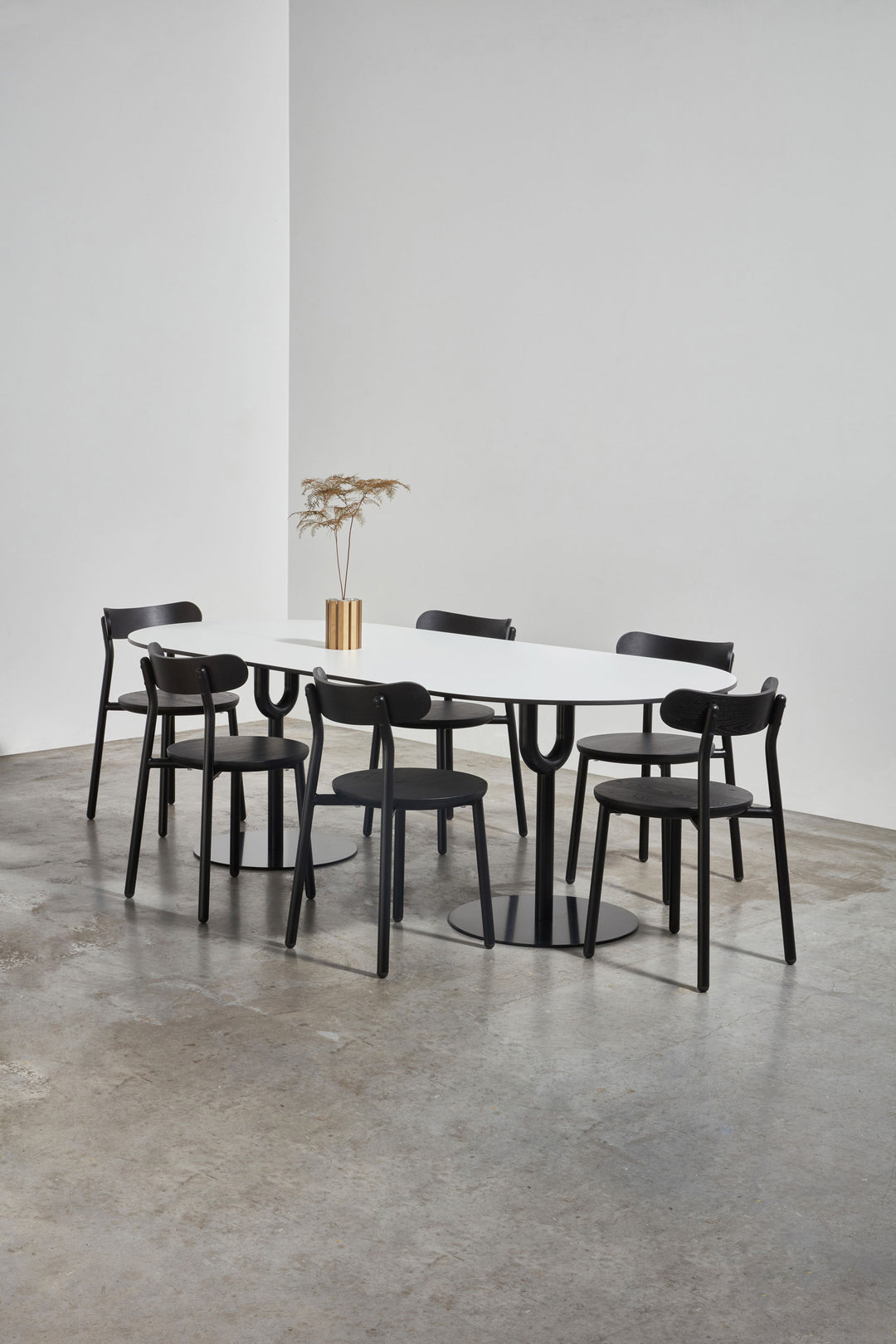 Piper Dining Pedestal Table by Nicholas Karlovasitis & Sarah Gibson ...